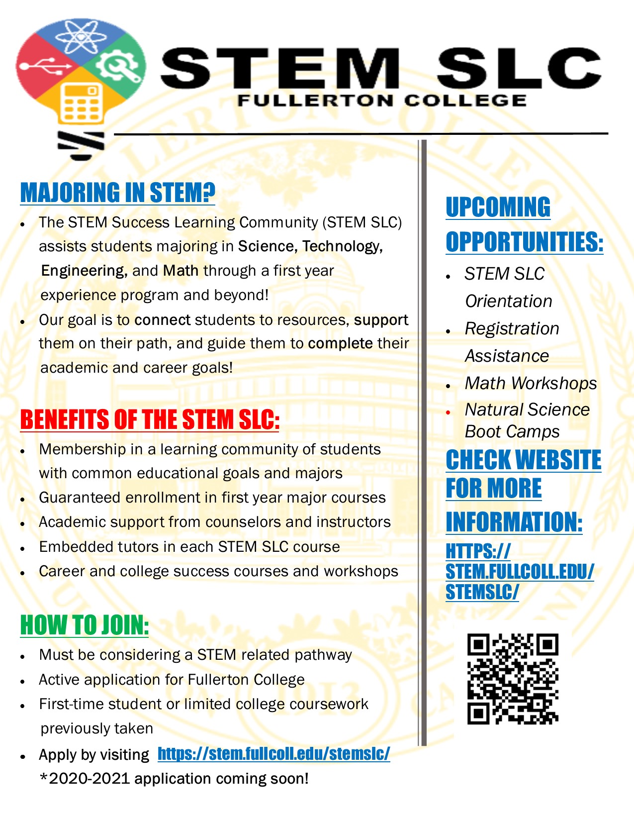 STEM Success Learning Community | STEM Program STEM Success Learning Community | STEM Program